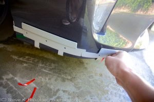 DIY: How to install Prius PLUS Ground Effects kit by TRD » Balancing Act