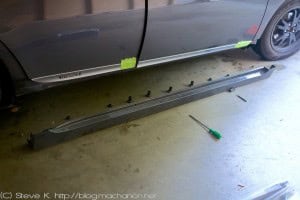 DIY: How to install Prius PLUS Ground Effects kit by TRD » Balancing Act