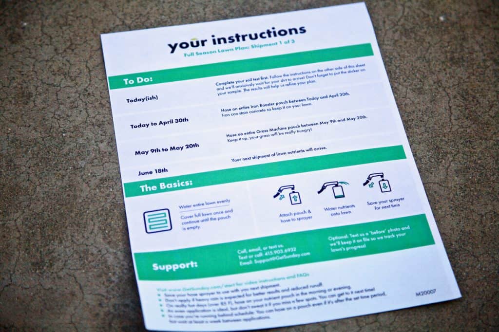 Get Sunday Lawn Care: Review, Does it Work? » Balancing Act